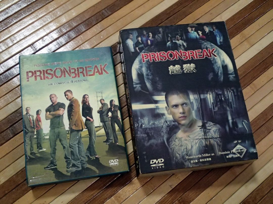 Prison Break Complete 4 Seasons + The Final Break Box Set, Hobbies ...