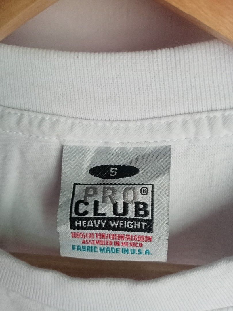 PRO CLUB HEAVY WEIGHT T-SHIRT, Men's Fashion, Tops & Sets, Tshirts ...