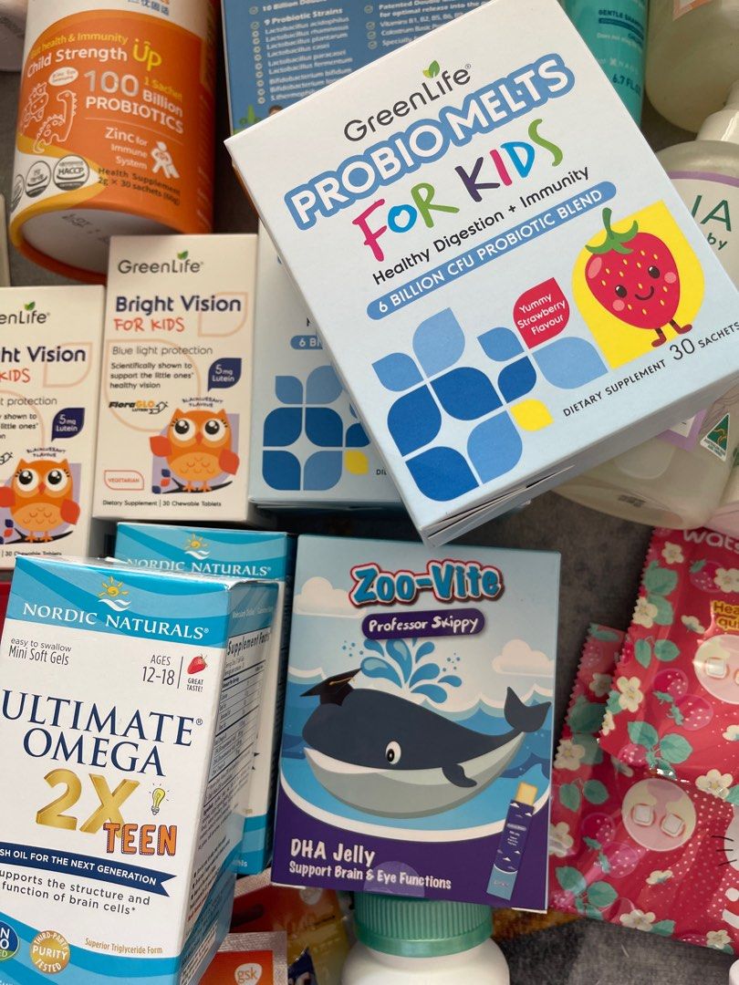 Probiotic . Vitamin gummies for kids, Health & Nutrition, Health ...