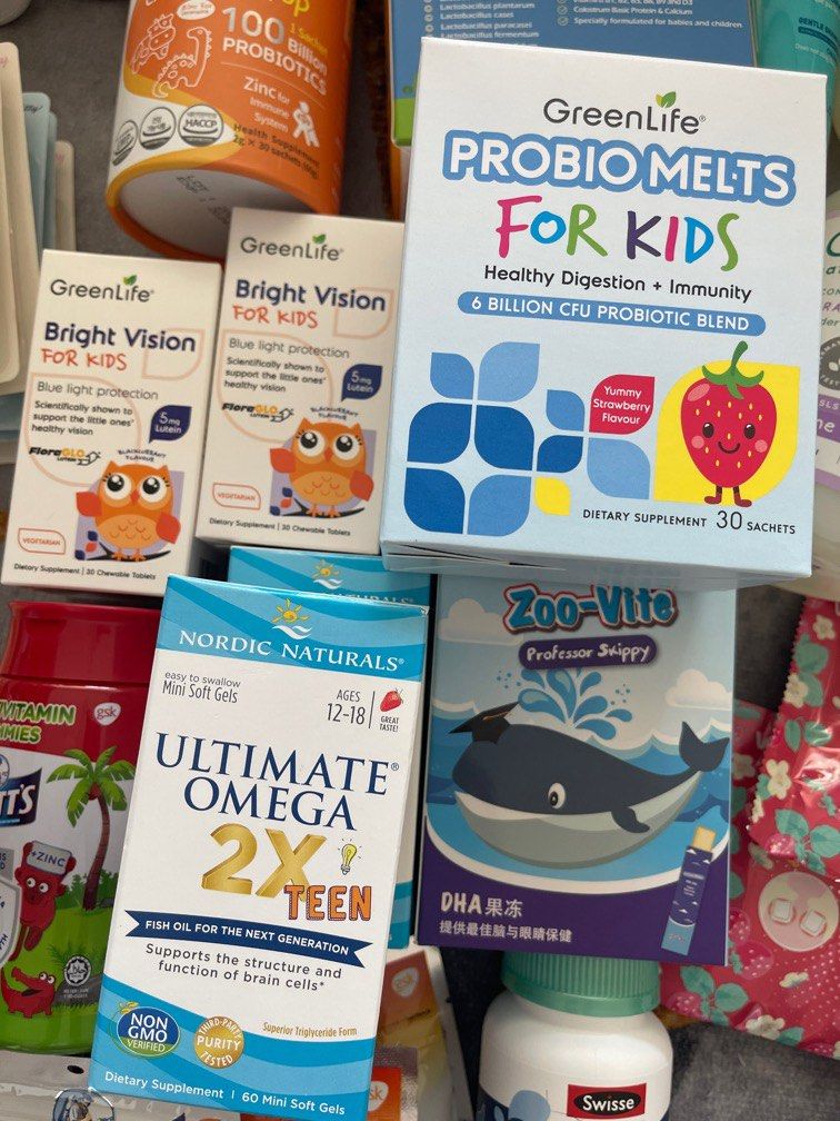 Probiotic . Vitamin gummies for kids, Health & Nutrition, Health ...