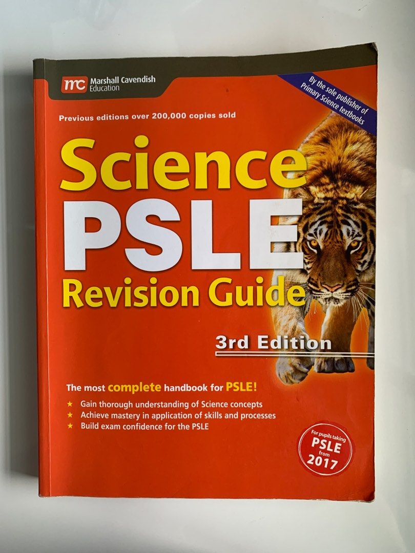 PSLE Science Revision Guide - 3rd Edition, Hobbies & Toys, Books ...