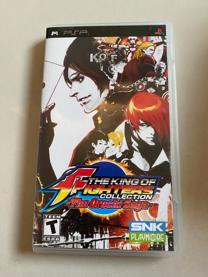 PSP King of Fighters - the Orochi saga, Video Gaming, Video Games ...
