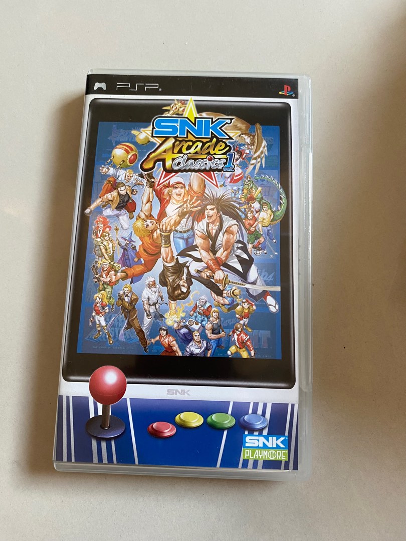 PSP SNK Arcade Classics vol 1, Video Gaming, Video Games, PlayStation ...