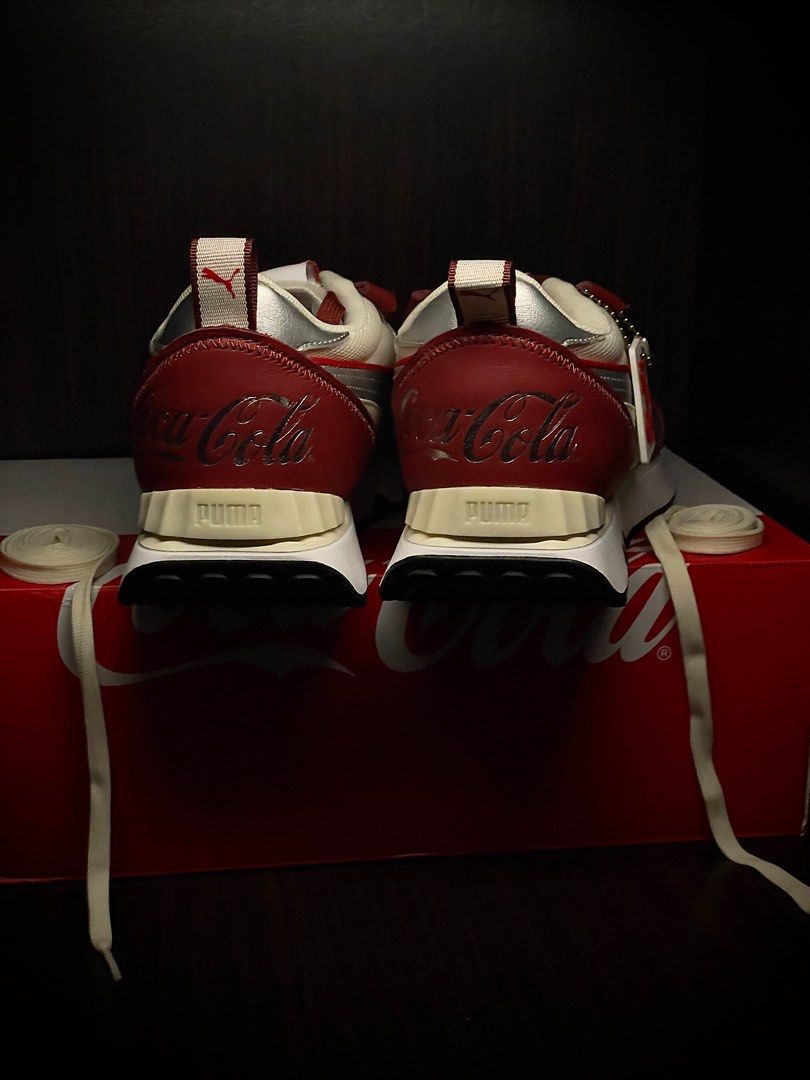 Puma x Coca Cola Rider FV, Men's Fashion, Footwear, Sneakers on Carousell