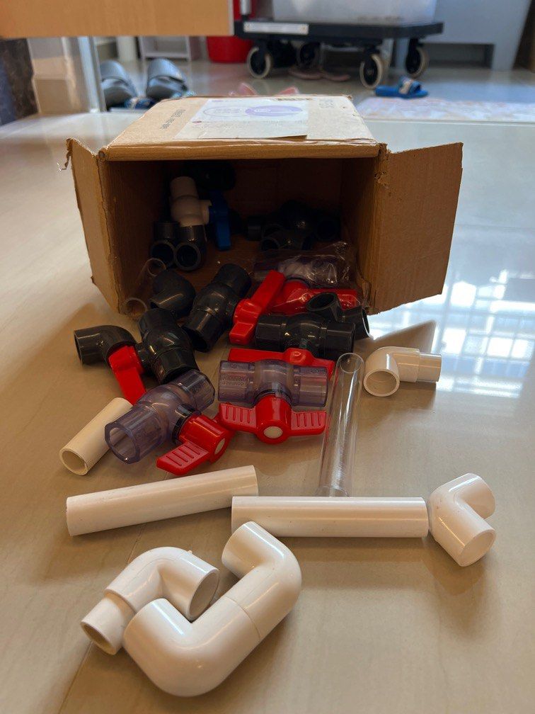 PVC pipe joints and connectors, Pet Supplies, Homes & Other Pet ...