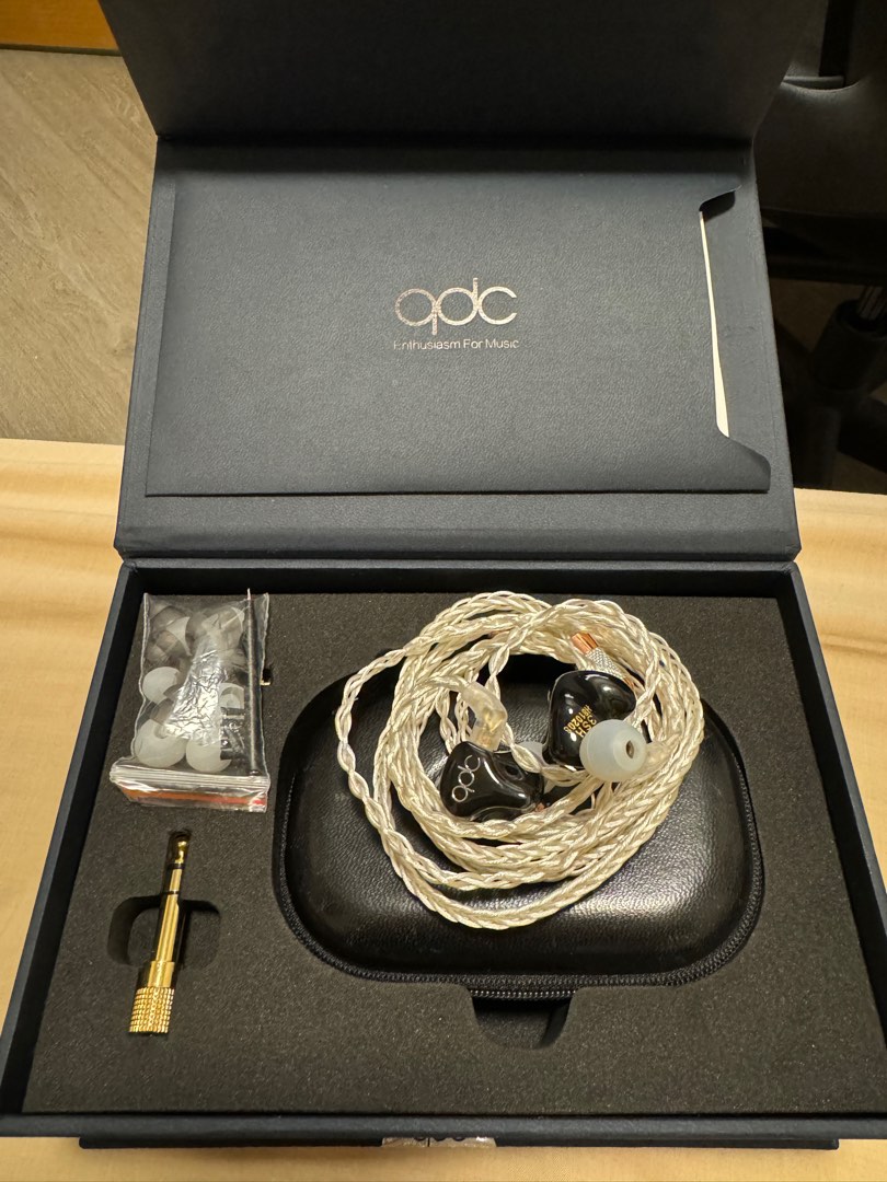 QDC 3sh 3動鐵單元耳機, 音響器材, 耳機 - Carousell