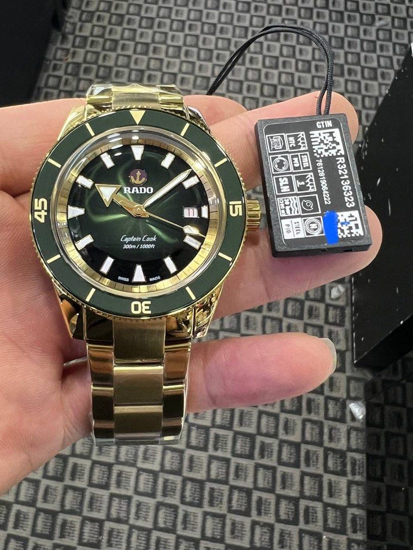 RADO CAPTAIN COOK SWISS MADE AUTOMATIC DIVERS 300M R32136323, Men's ...