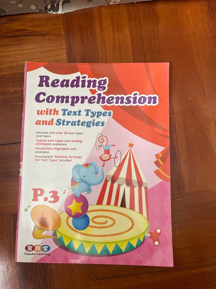 小學英文練習Reading comprehensive P3, 興趣及遊戲, 書本 & 文具, 書本及雜誌 - 補充練習 - Carousell