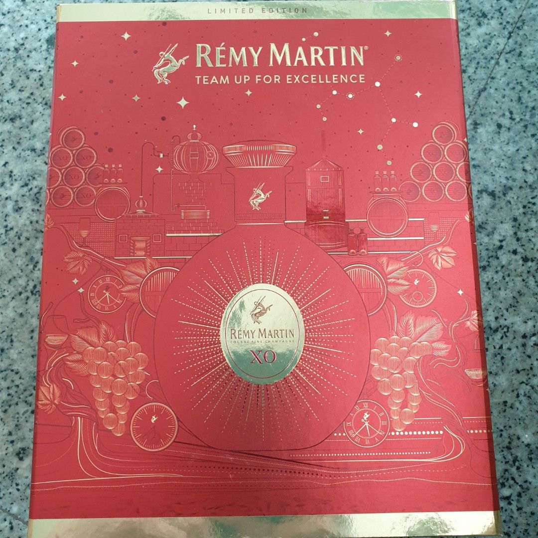 Remy Martin Red 700ml Limited Edition XO Cognac, Food & Drinks ...