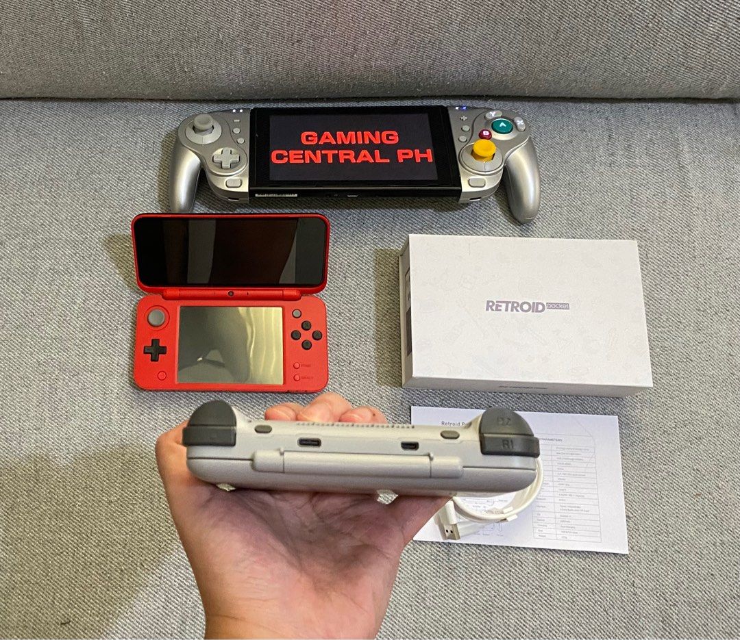 Retroid Pocket Flip 128gb with 256gb Micro SD card, Video Gaming, Video ...