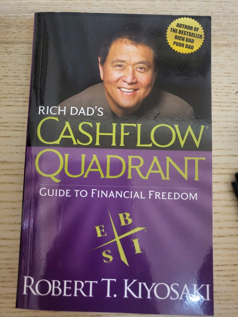 Rich Dads Cashflow Quadrant Robert T Kiyosaki 興趣及遊戲 書本 And 文具 雜誌及