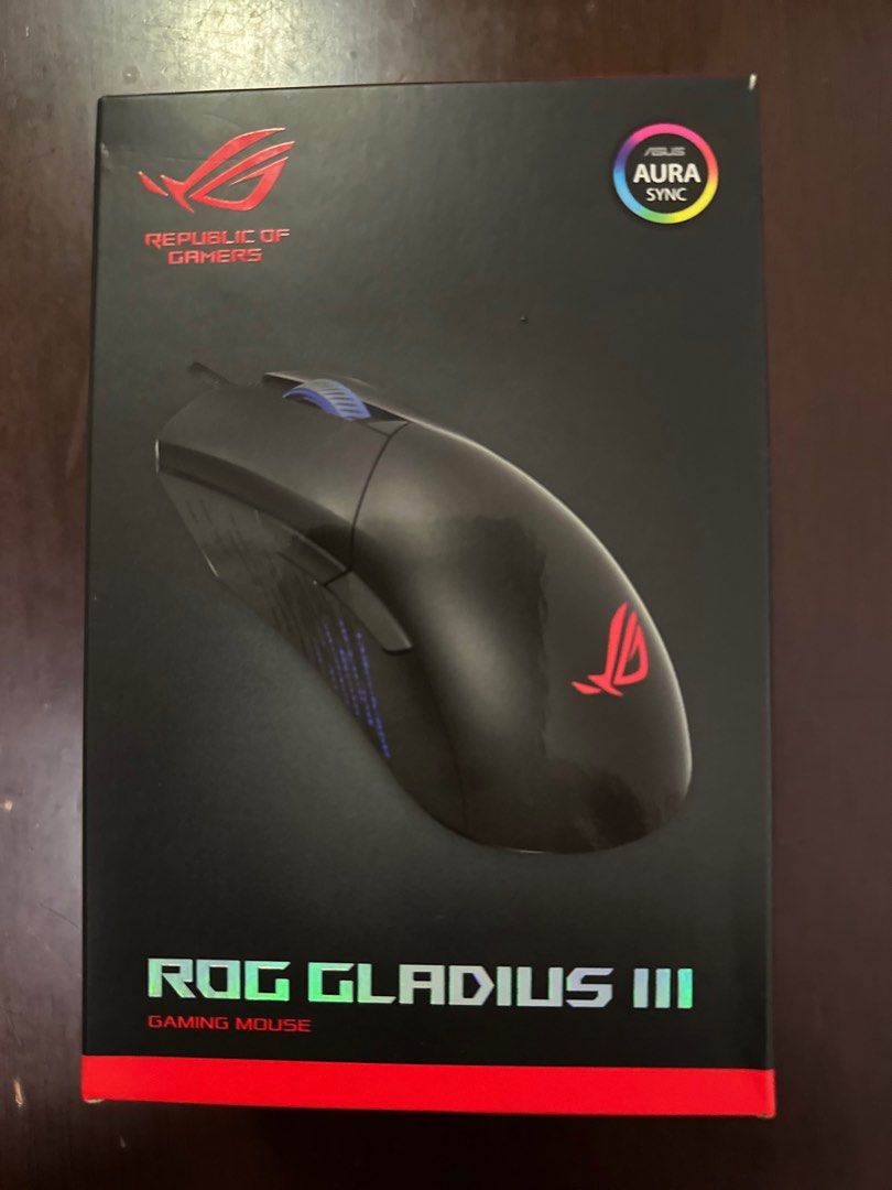 ROG gladius iii, Computers & Tech, Parts & Accessories, Mouse & Mousepads on Carousell