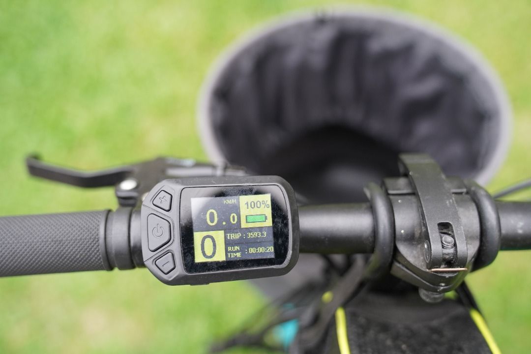 Rogi Max+ Plus Ebike 36V 21Ah Battery Baby Blue Color With Main Stand ...