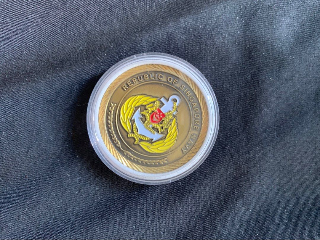 RSN maritime security task force coin, Hobbies & Toys, Memorabilia ...