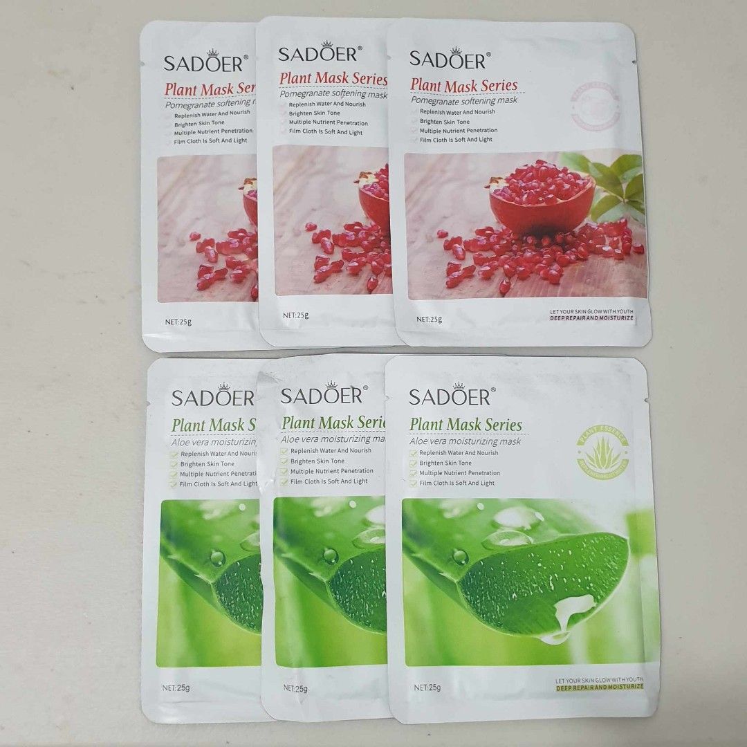 Sadoer Face Mask, Beauty & Personal Care, Face, Face Care on Carousell