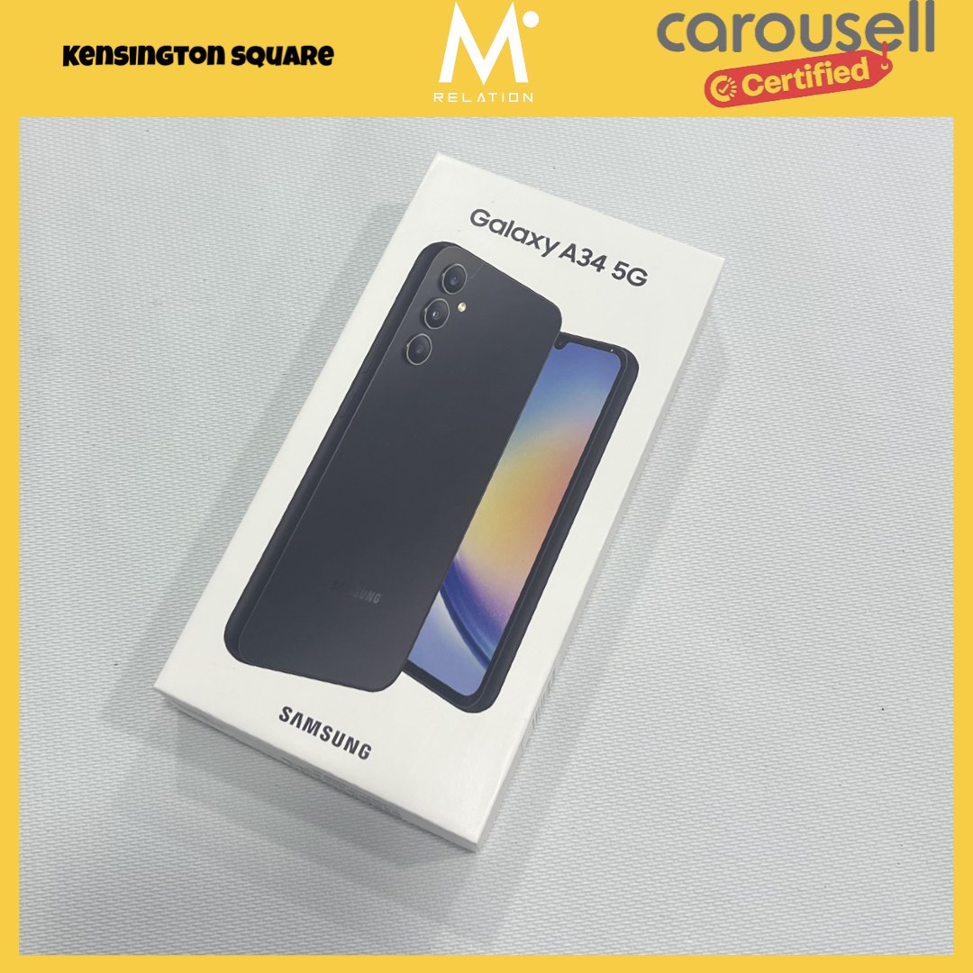 Samsung Galaxy A34 Awesome Graphite 128GB, Mobile Phones & Gadgets ...