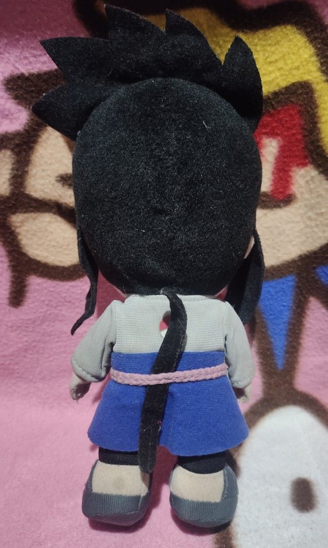 Sasuke Uchiha ( Naruto ) Plush, Hobbies & Toys, Toys & Games on Carousell
