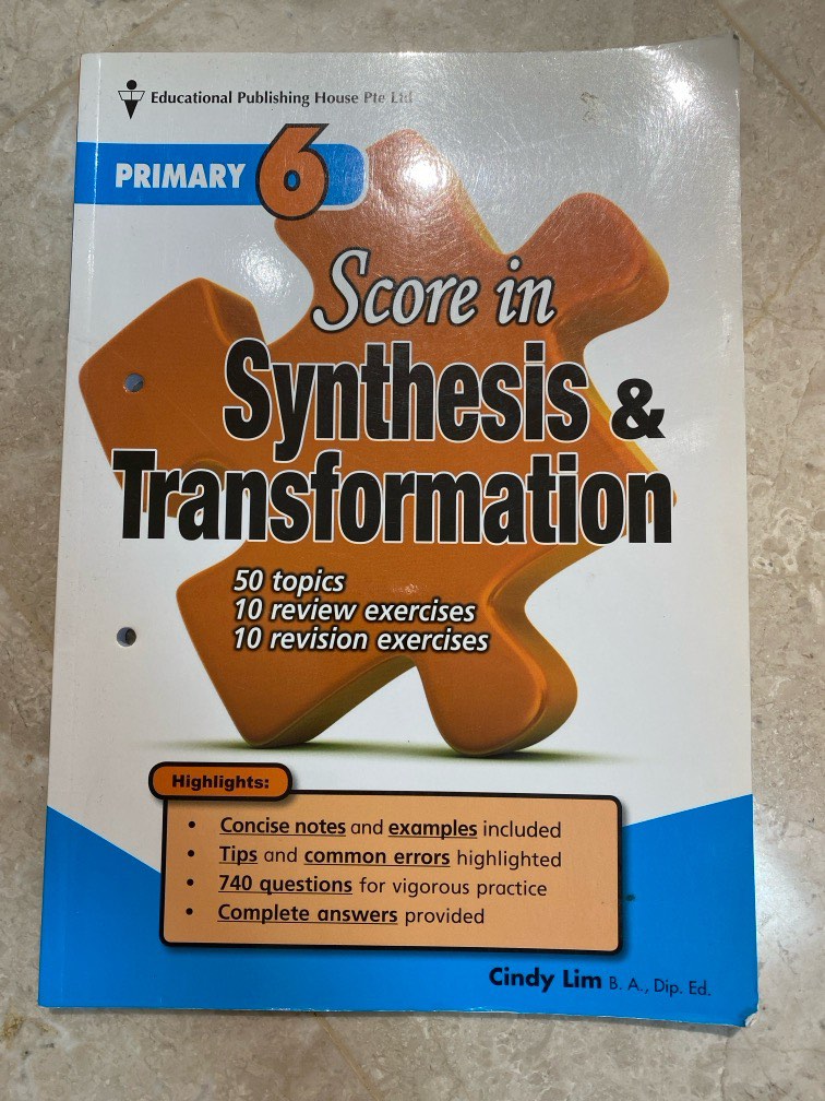 Score in Synthesis & Transformation P6, Hobbies & Toys, Books ...