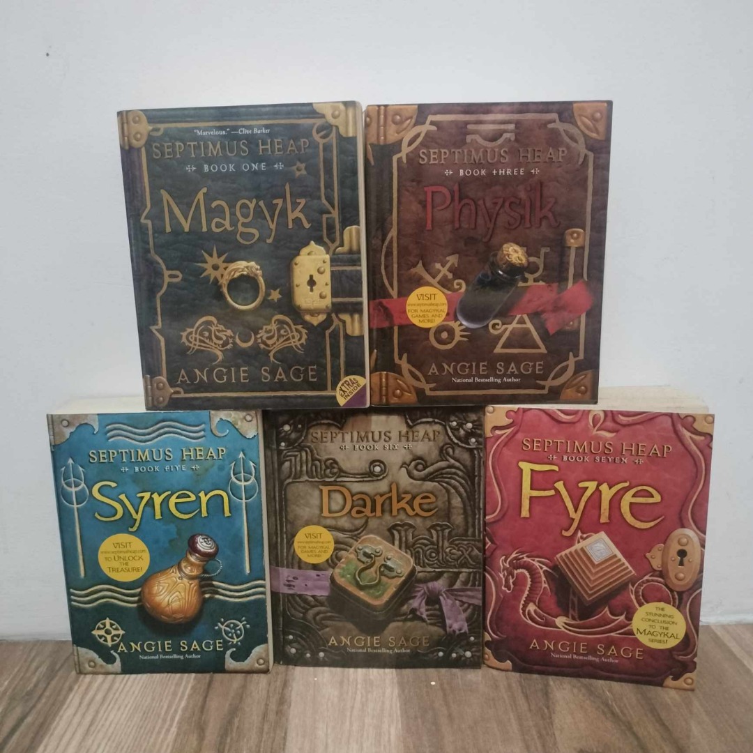 SEPTIMUS HEAP SERIES, Hobbies & Toys, Books & Magazines, Fiction & Non ...