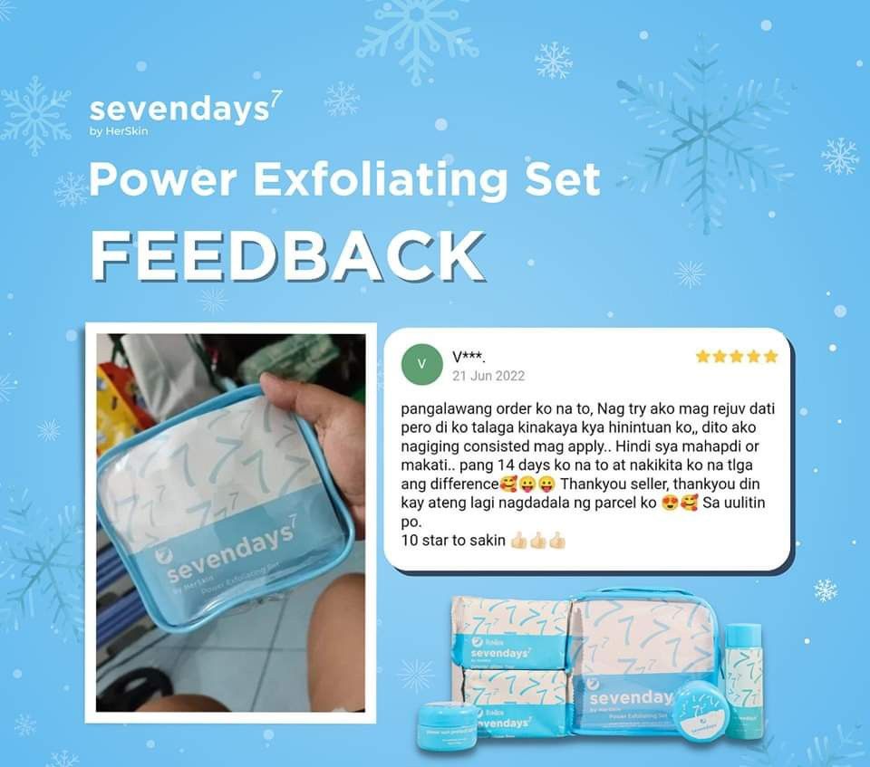 Sevendays Power Exfoliating Set, Beauty & Personal Care, Face, Face ...
