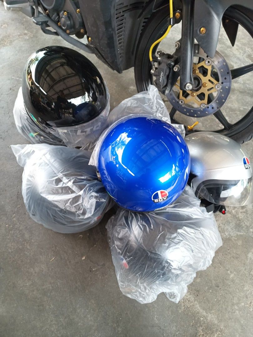 Sgv rider 2 helmet, Motorcycles, Motorcycle Apparel on Carousell