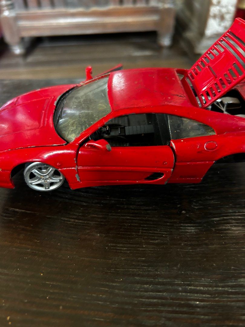 Shell Ferrari Maisto F355 diecast model scale 1:24, Hobbies & Toys ...