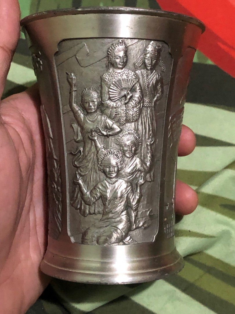 Singapore selangor pewter cup 97% silver copper, Hobbies & Toys ...