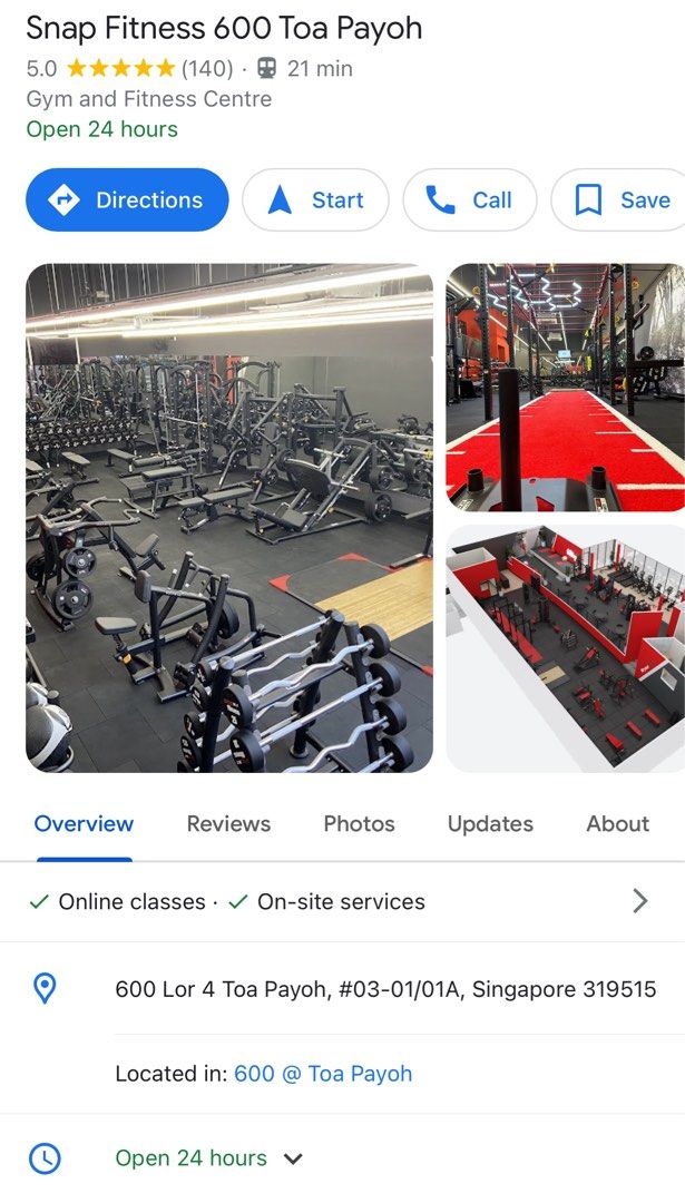 Snap Fitness Gym Membership Card, Sports Equipment, Exercise & Fitness ...