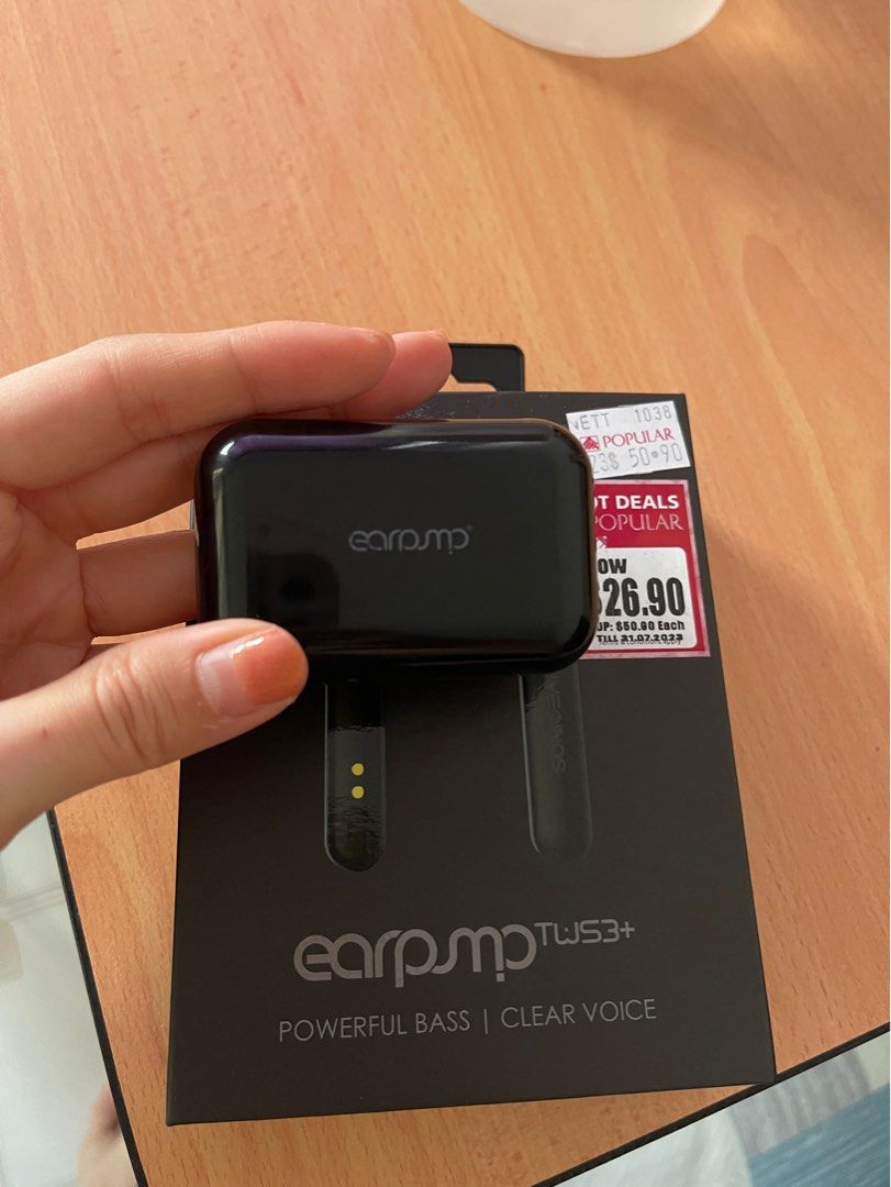 SonicGear Earpump TWS 3+ Bluetooth 5.1 True Wireless Earbuds, Audio, Earphones on Carousell