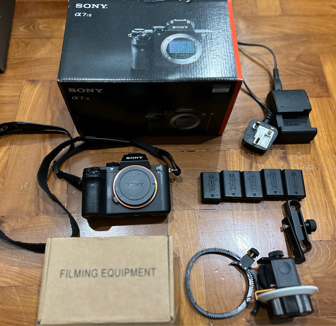 Sony A7sii (A7s2) body BUNDLE (shutter count: 12k), Photography ...