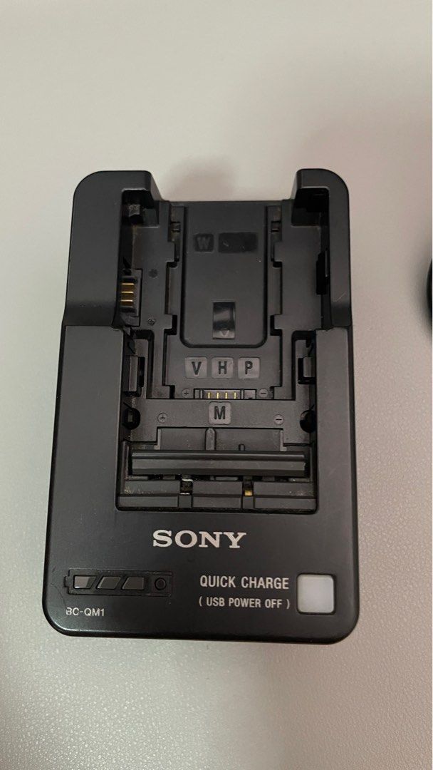 Sony Battery Charger BC-QM1, Photography, Photography Accessories ...