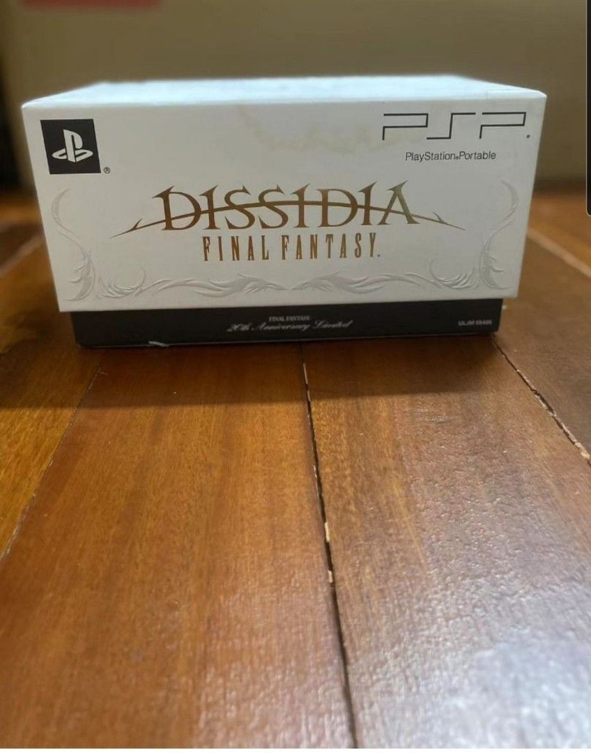 Sony PSP 3000 Dissidia Final Fantasy 20th Anniversary Limited Edition ...
