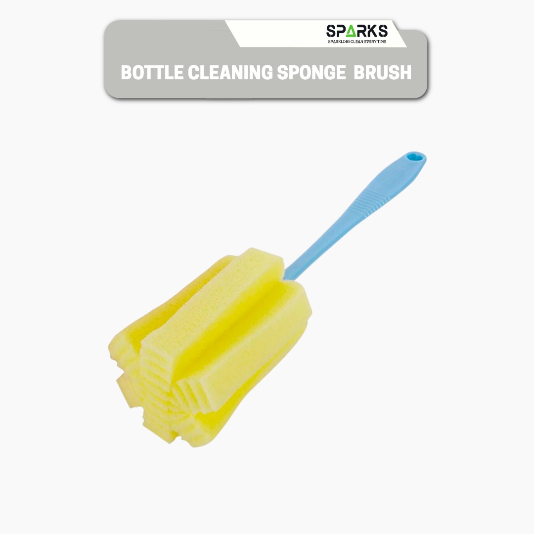 SPARKS Bottle Cleaning Sponge Brush | For Washing, Cleaning, Wiping ...