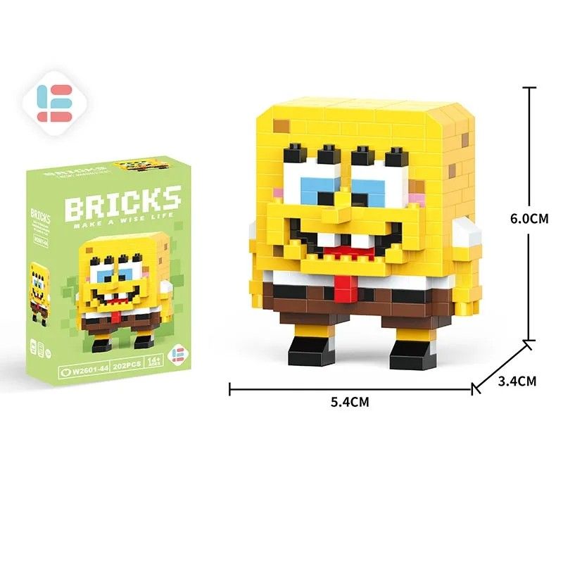 SpongeBob Building Blocks 13+ designs, Hobbies & Toys, Toys & Games on ...