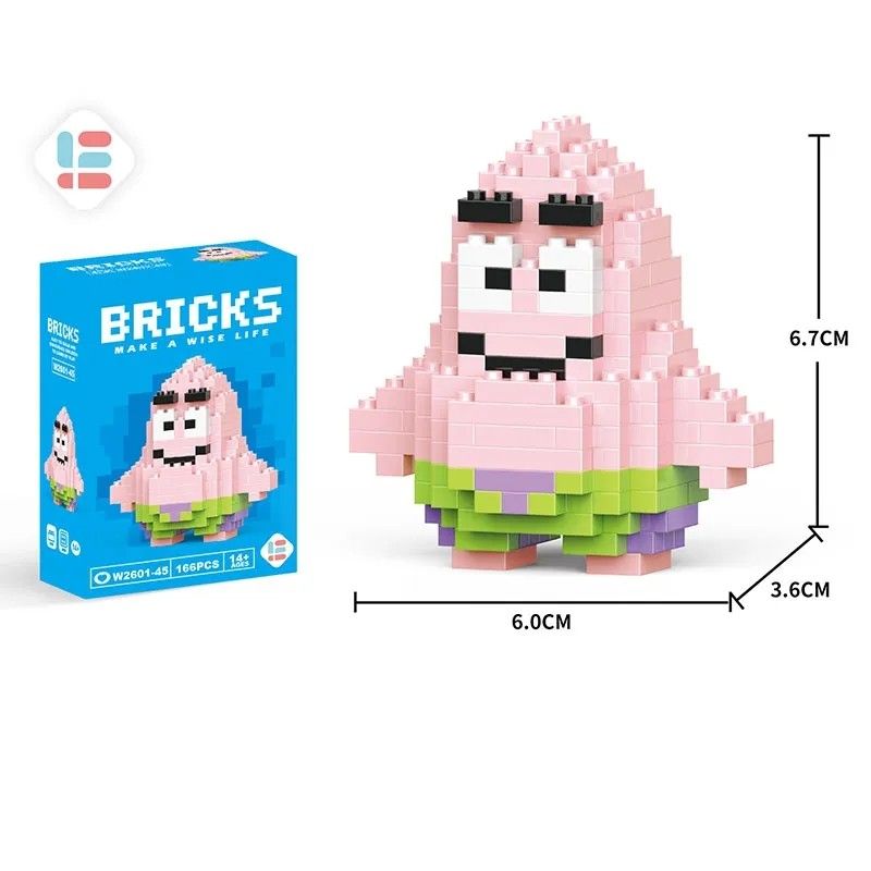 SpongeBob Building Blocks 13+ designs, Hobbies & Toys, Toys & Games on ...