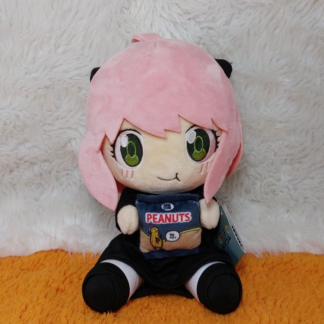 Spy x Family Anya Plush Peanuts, Hobbies & Toys, Toys & Games on Carousell