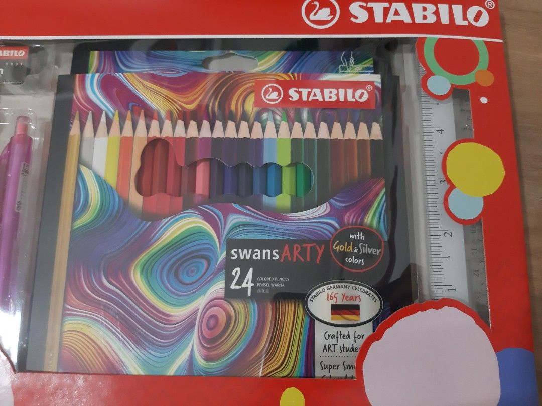 Stabilo Gift Set Colouring set Stationery Set, Hobbies & Toys ...