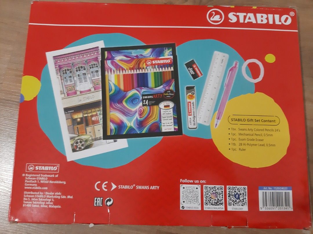 Stabilo Gift Set Colouring set Stationery Set, Hobbies & Toys ...