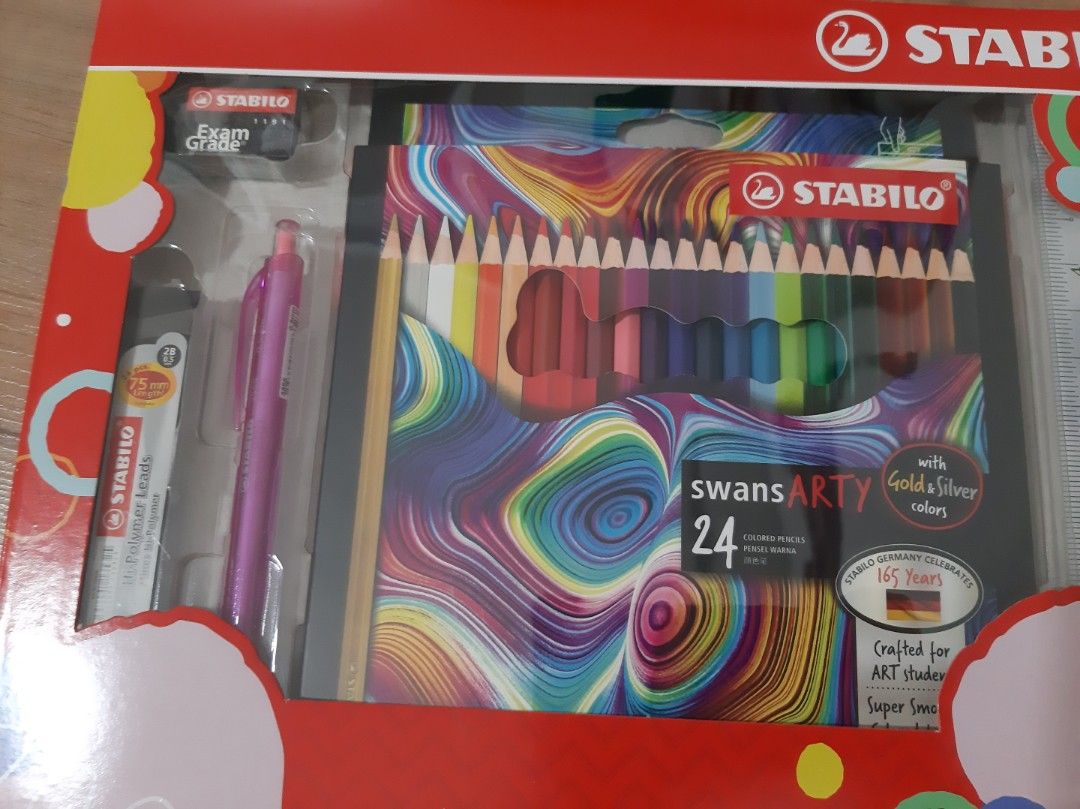 Stabilo Gift Set Colouring set Stationery Set, Hobbies & Toys ...