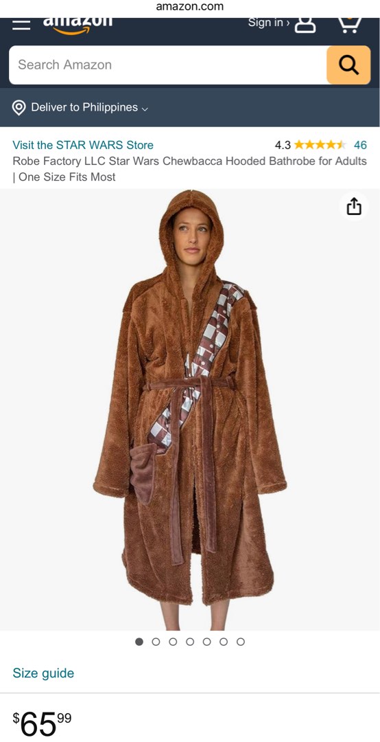 Robe De Chambre Homme Robe De Chambre Star Wars Chewbacca Pour Garçon ...