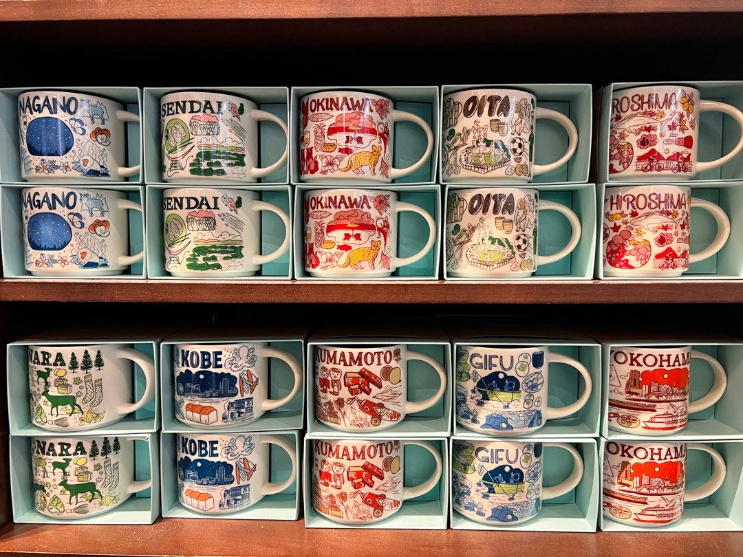 Starbucks Japan Spring Winter Kyoto Hokkaido Yokohama Hiroshima Nara ...