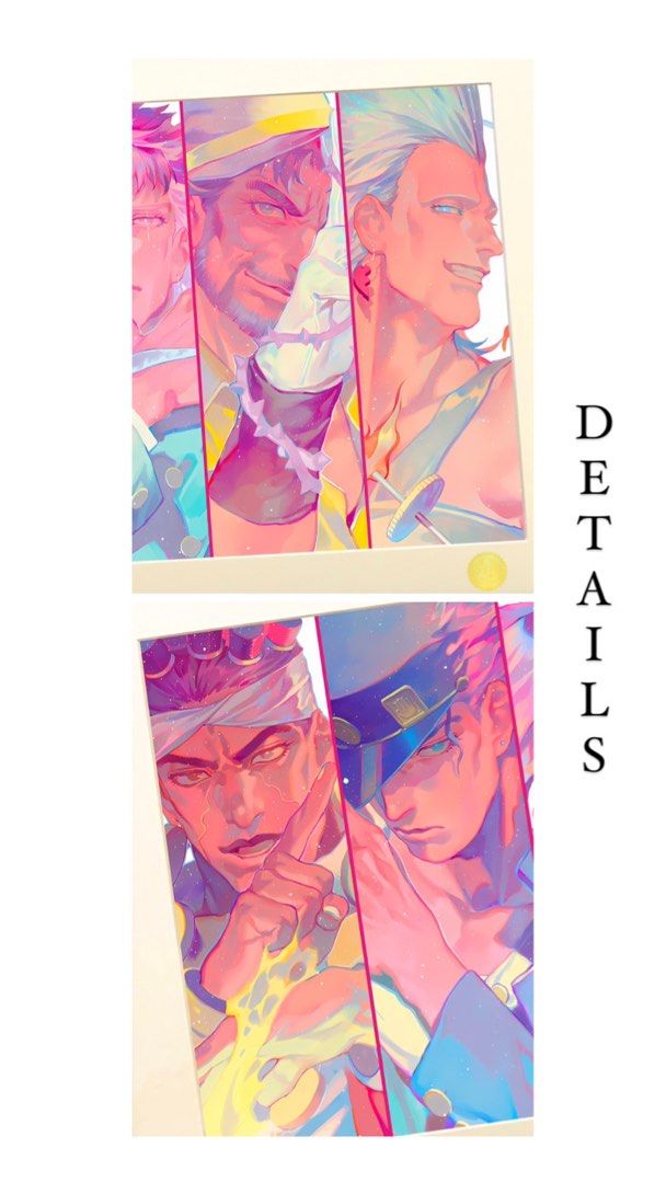 星空Studio - JOJO Stardust Crusader Frame, Hobbies & Toys, Toys & Games ...