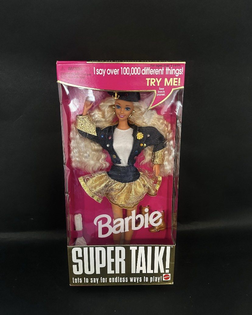 Super Talk! Barbie, Hobbies & Toys, Toys & Games on Carousell