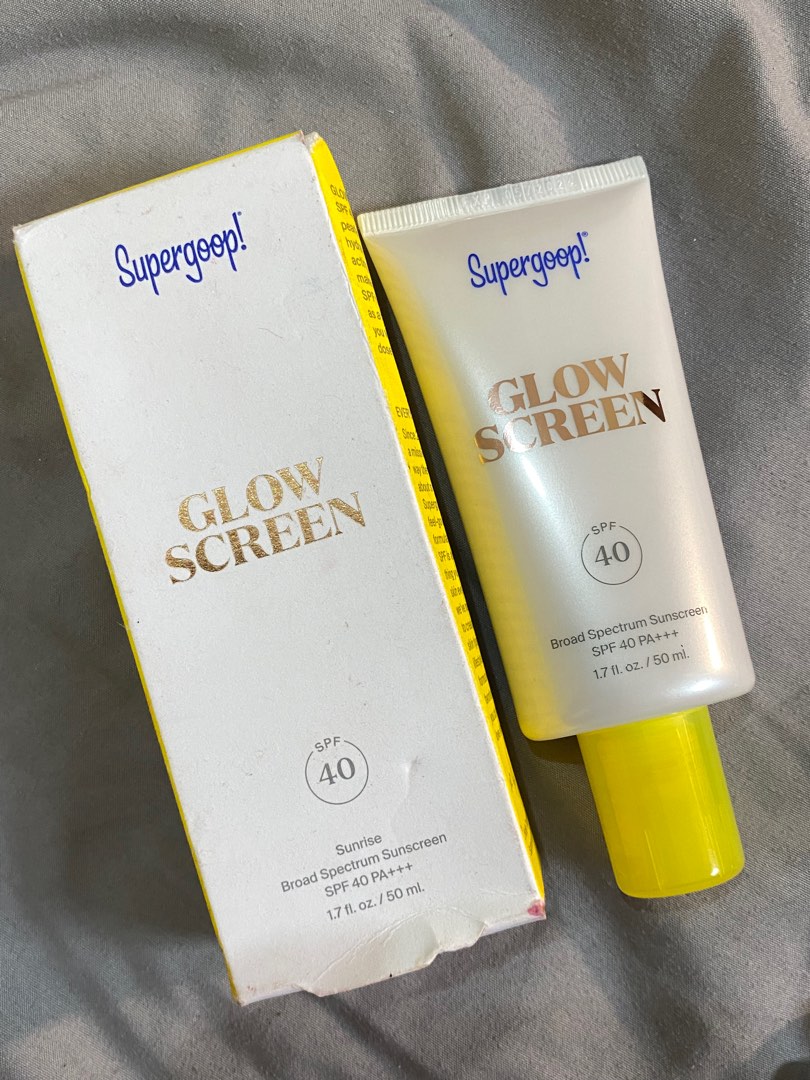 Supergoop Glow Screen in Sunset, Beauty & Personal Care, Face, Face ...