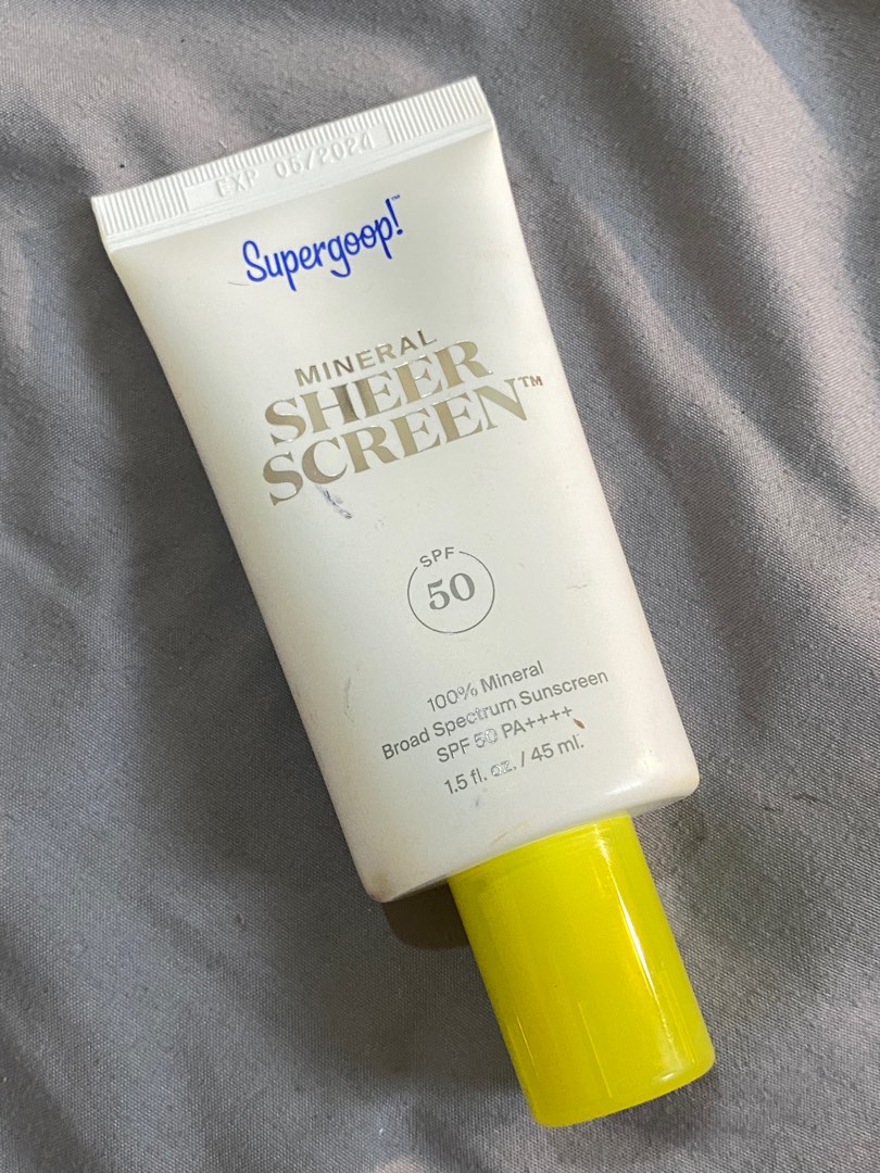 Supergoop Sheer Screen, Beauty & Personal Care, Face, Face Care on ...