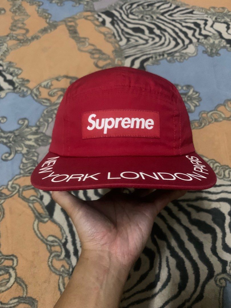 Supreme 5 panel cap, Men's Fashion, Watches & Accessories, Cap & Hats ...