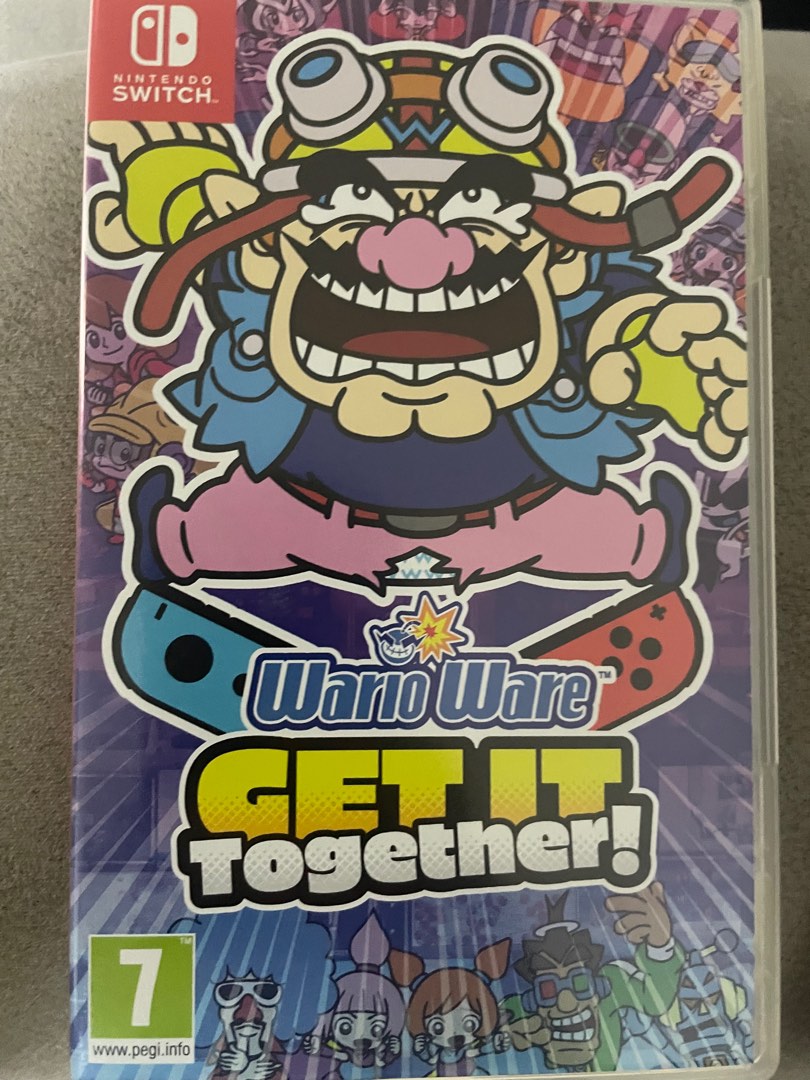 Switch game wario 分享同樂, 電子遊戲, 電子遊戲, Nintendo 任天堂 - Carousell