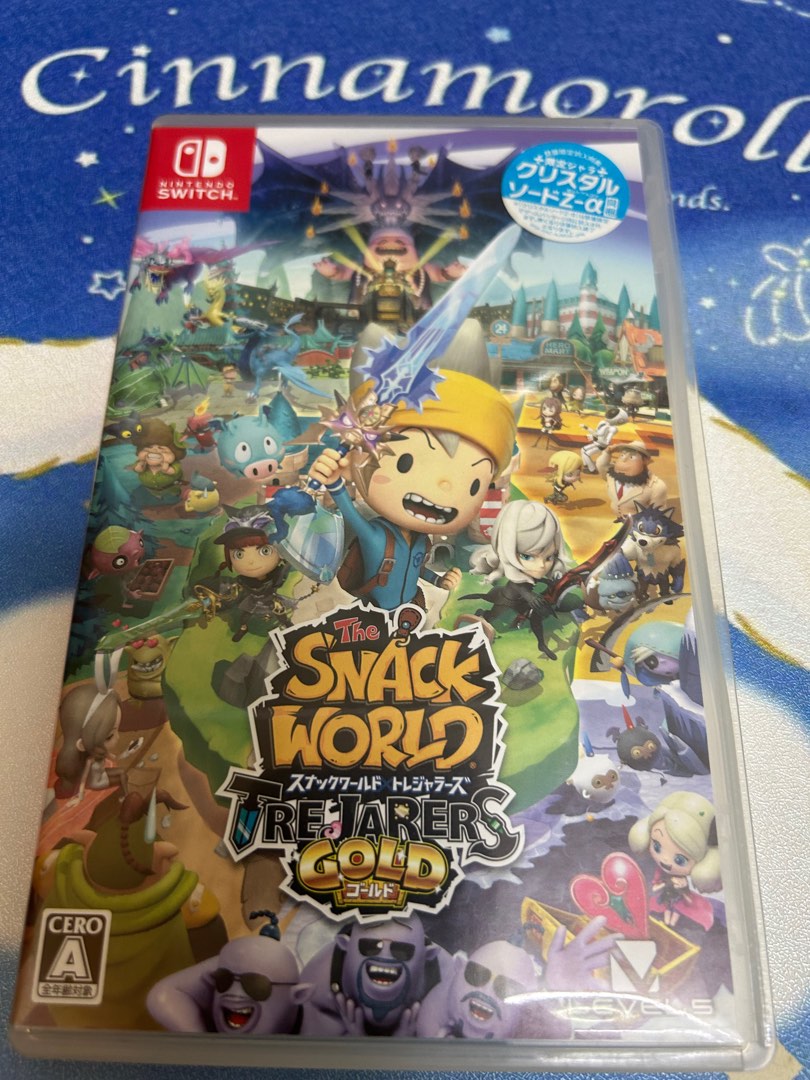 Switch snack world 日版, 電子遊戲, 電子遊戲, Nintendo 任天堂 - Carousell