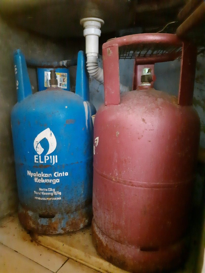 Tabung Gas 12kg (kosong), Kitchen & Appliances di Carousell