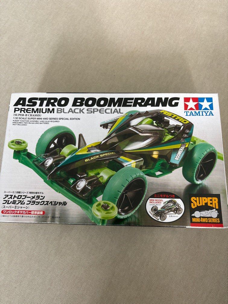 Tamiya Mini4WD Astro Boomerang, Hobbies & Toys, Toys & Games on Carousell